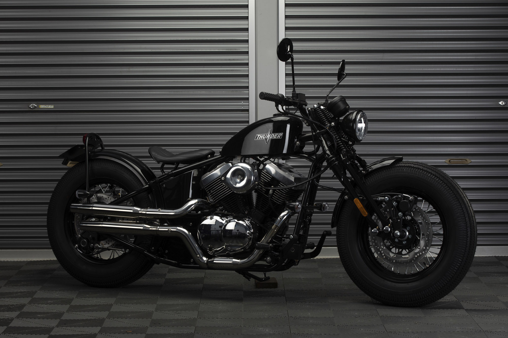 Softail Thunder250 detail - THUNDER MOTORCYCLES