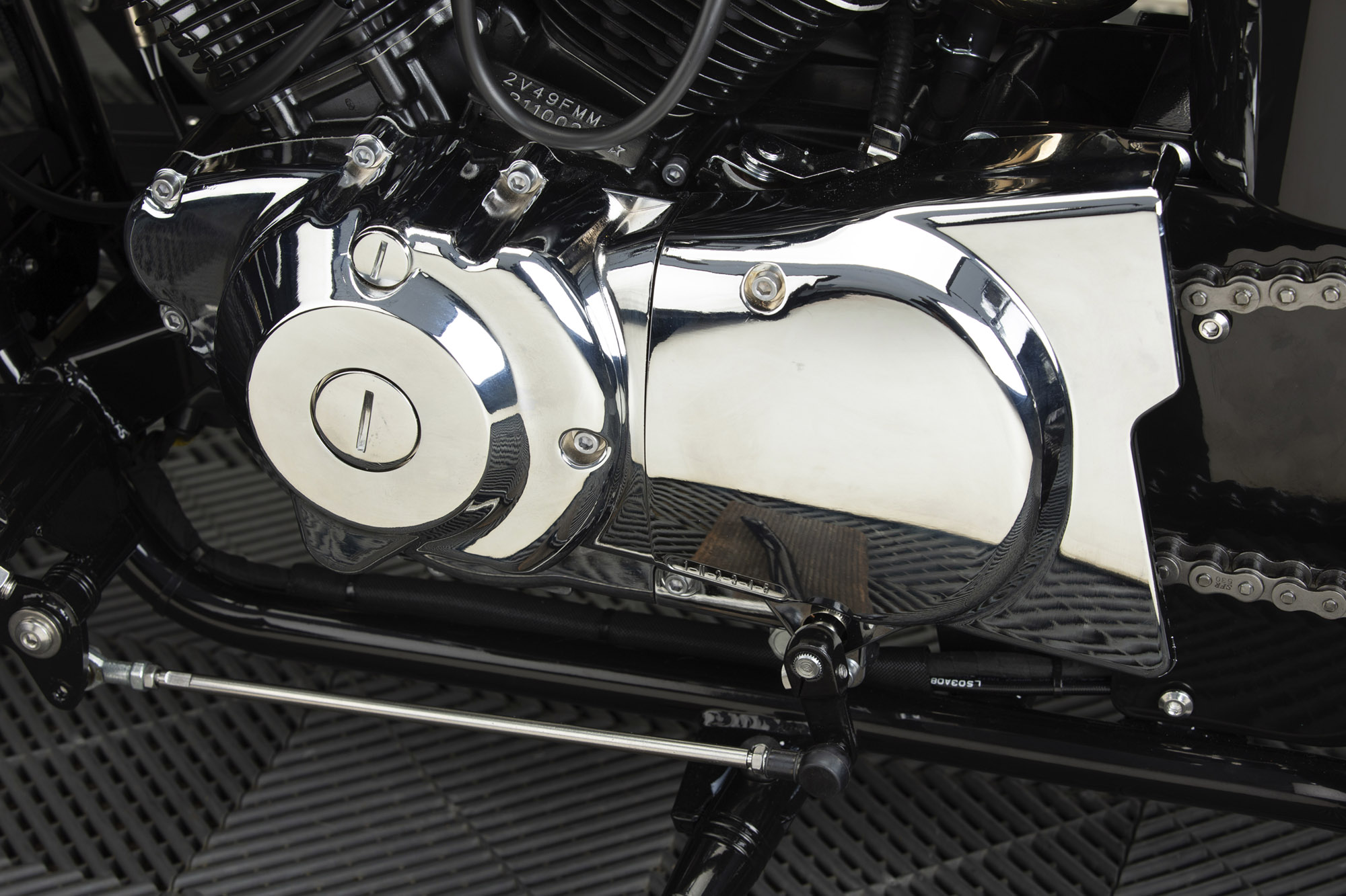 Softail Thunder250 detail - THUNDER MOTORCYCLES