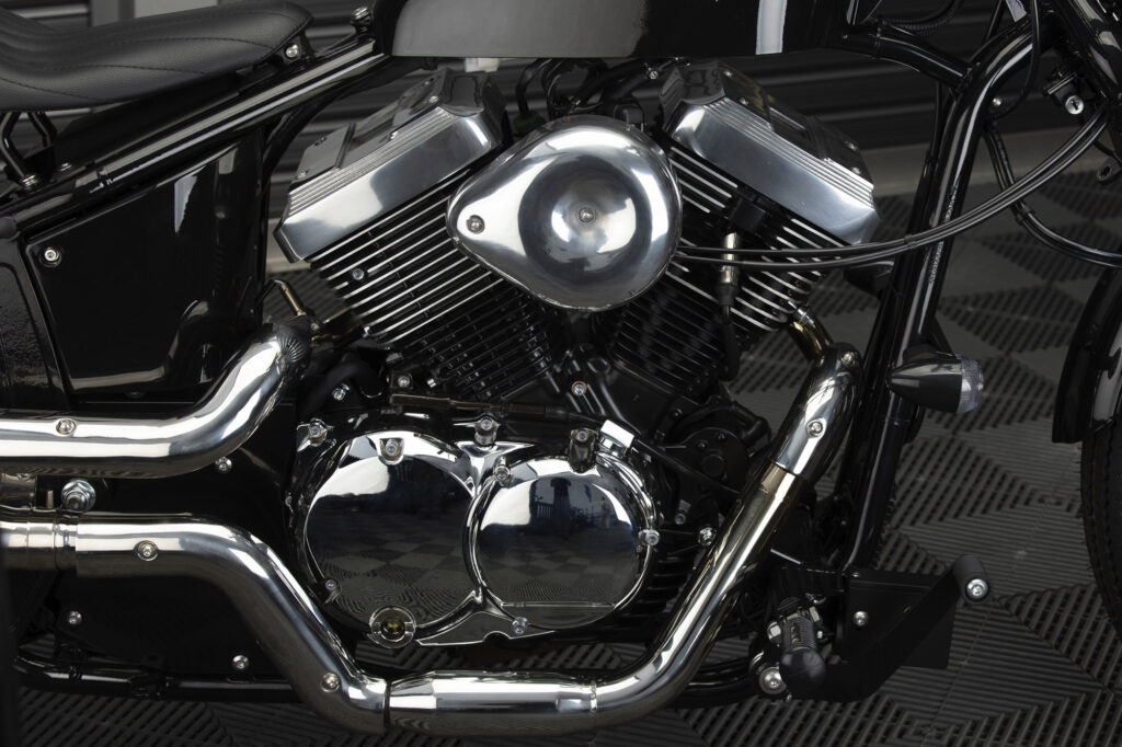 Softail Thunder250 detail - THUNDER MOTORCYCLES
