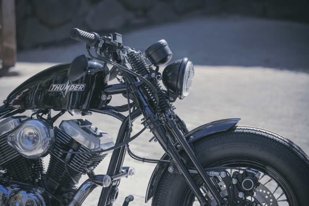 Softail Thunder250 detail - THUNDER MOTORCYCLES