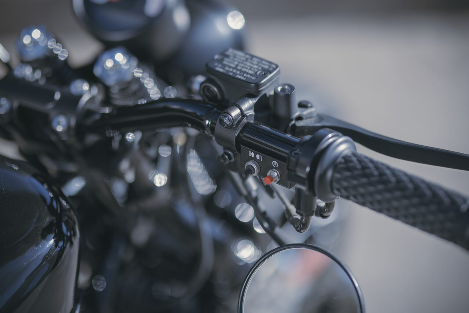 Softail Thunder250 detail - THUNDER MOTORCYCLES