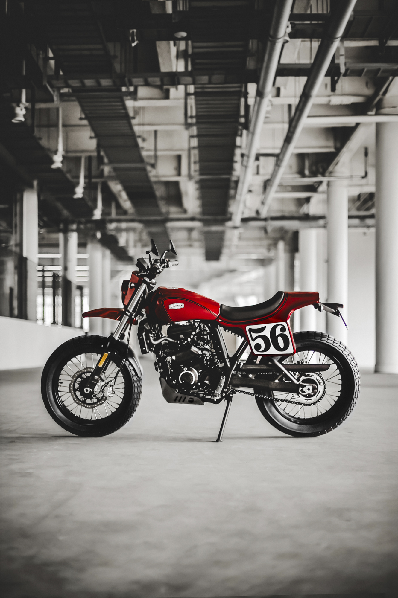 Thunder FTS250 detail - THUNDER MOTORCYCLES